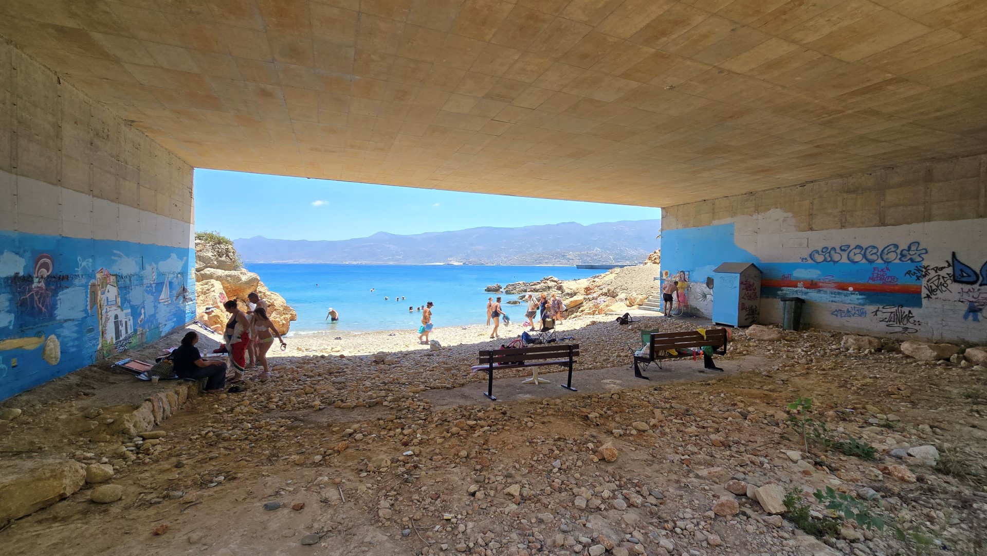 ⭐ Travel Guide for Island Crete ⛵, Greece - Soultanina beach at Sitia