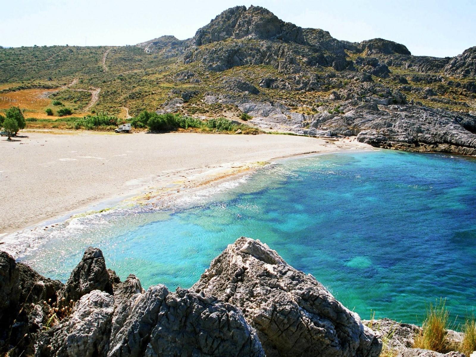 ⭐ Travel Guide for Island Crete ⛵, Greece - Ammoudi beaches, Plakias