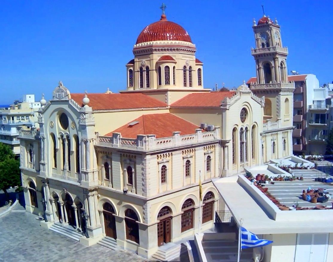 ⭐ Travel Guide for Island Crete ⛵, Greece - Cathedral of Saint Minas