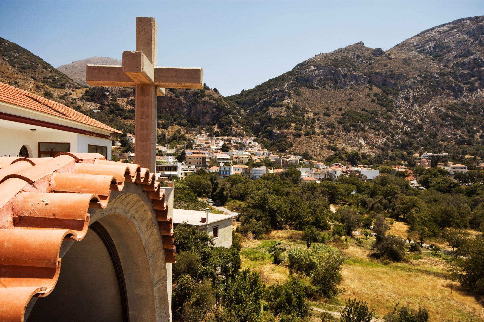 ⭐ Travel Guide for Island Crete ⛵, Greece - Saint Raphael monastery at ...