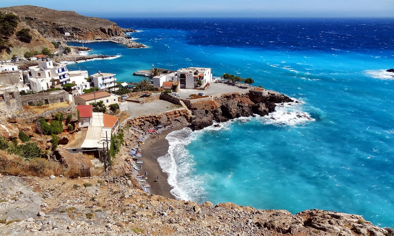 ⭐ Travel Guide for Island Crete ⛵, Greece - Agia Roumeli - Loutro - Sfakia